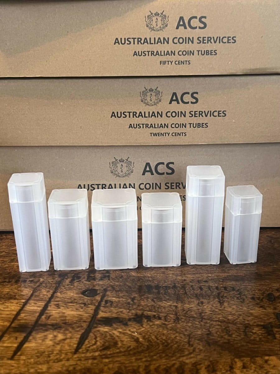 Australian Coin Roll Tubes - Singles – Nova Coins