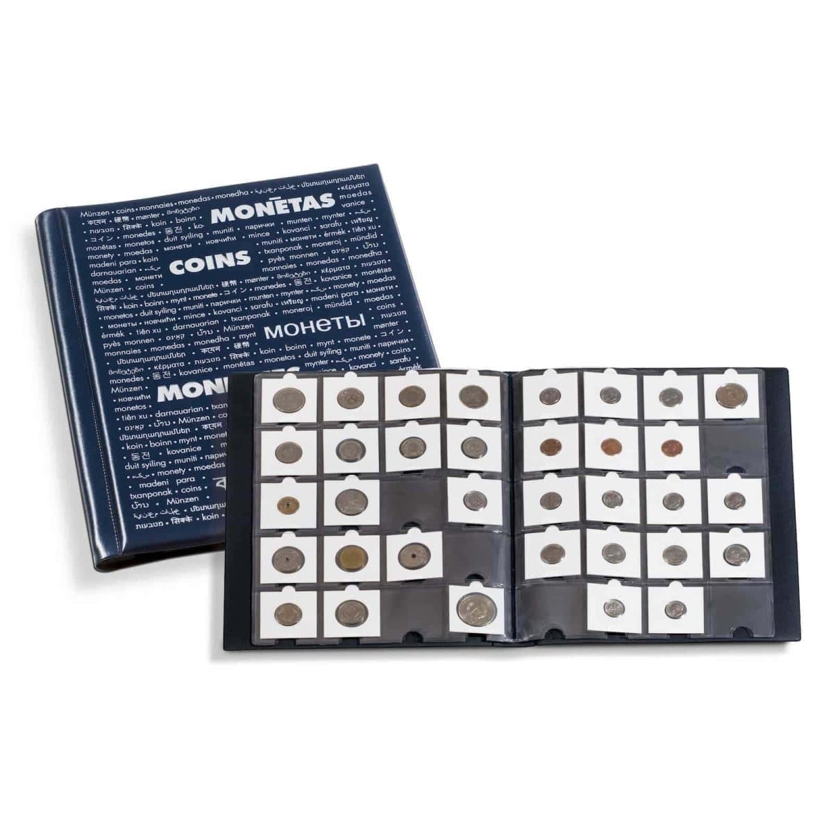Lighthouse Album for coin holders with 10 sheets for 20 coin holders e ...