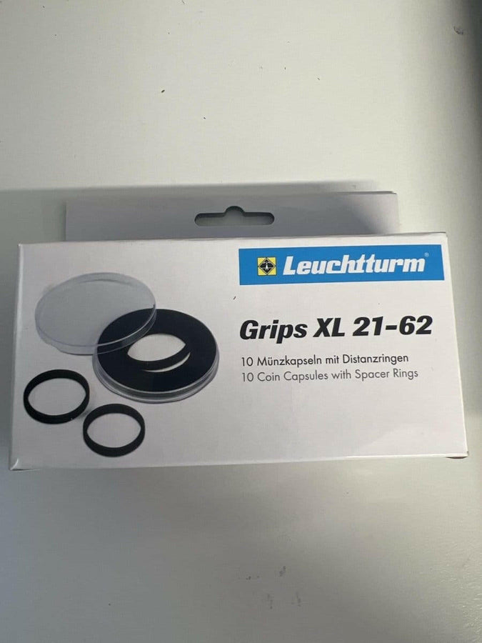 Lighthouse Grips XL 21-62mm Coin Capsules – Nova Coins